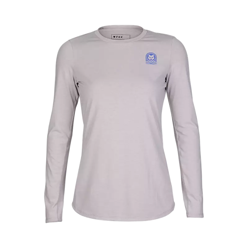 Fox Racing Ranger Dri Release Long Sleeve MTB Jersey - Womens - Gray-L – Cambria Bike