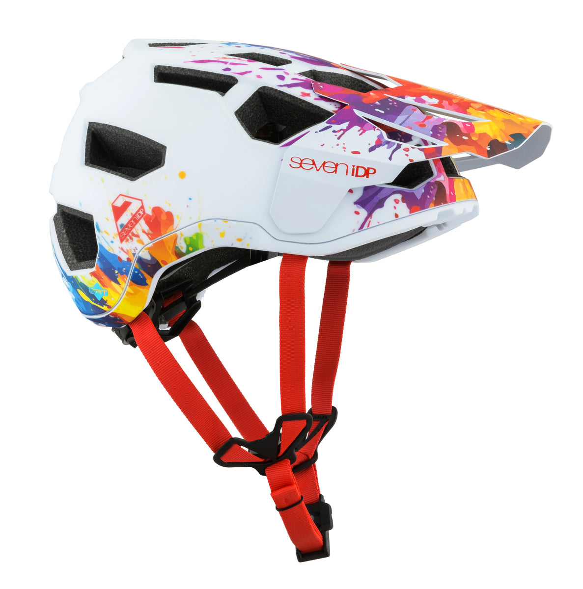 7 iDP Project 21 Pro Trail MTB Helmet - LTD Edition - Splatter – Cambria Bike