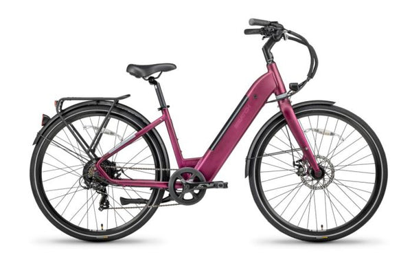 Batch Bicycles E-Comfort 2 700c - Deep Orchid - Cambria Bike