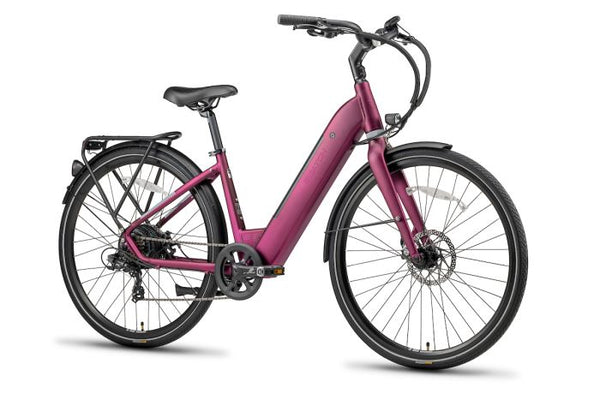 Batch Bicycles E-Comfort 2 700c - Deep Orchid - Cambria Bike