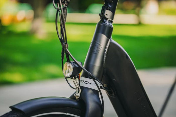 Batch Bicycles E-Comfort 2 700c - Matt Pitch Black - Cambria Bike