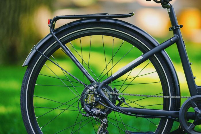 Batch Bicycles E-Comfort 2 700c - Matt Pitch Black - Cambria Bike