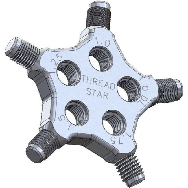 Pilo Thread Star - Rear 12mm axle thread identifier – Cambria Bike