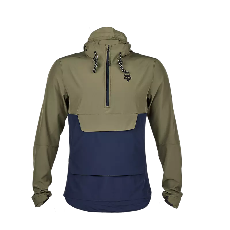 Fox Racing Ranger Wind Pullover - Olive Green – Cambria Bike
