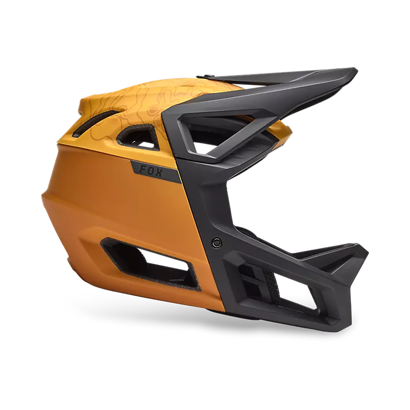 Fox Racing Proframe Full Face Helmet - Frequency - Caramel – Cambria Bike
