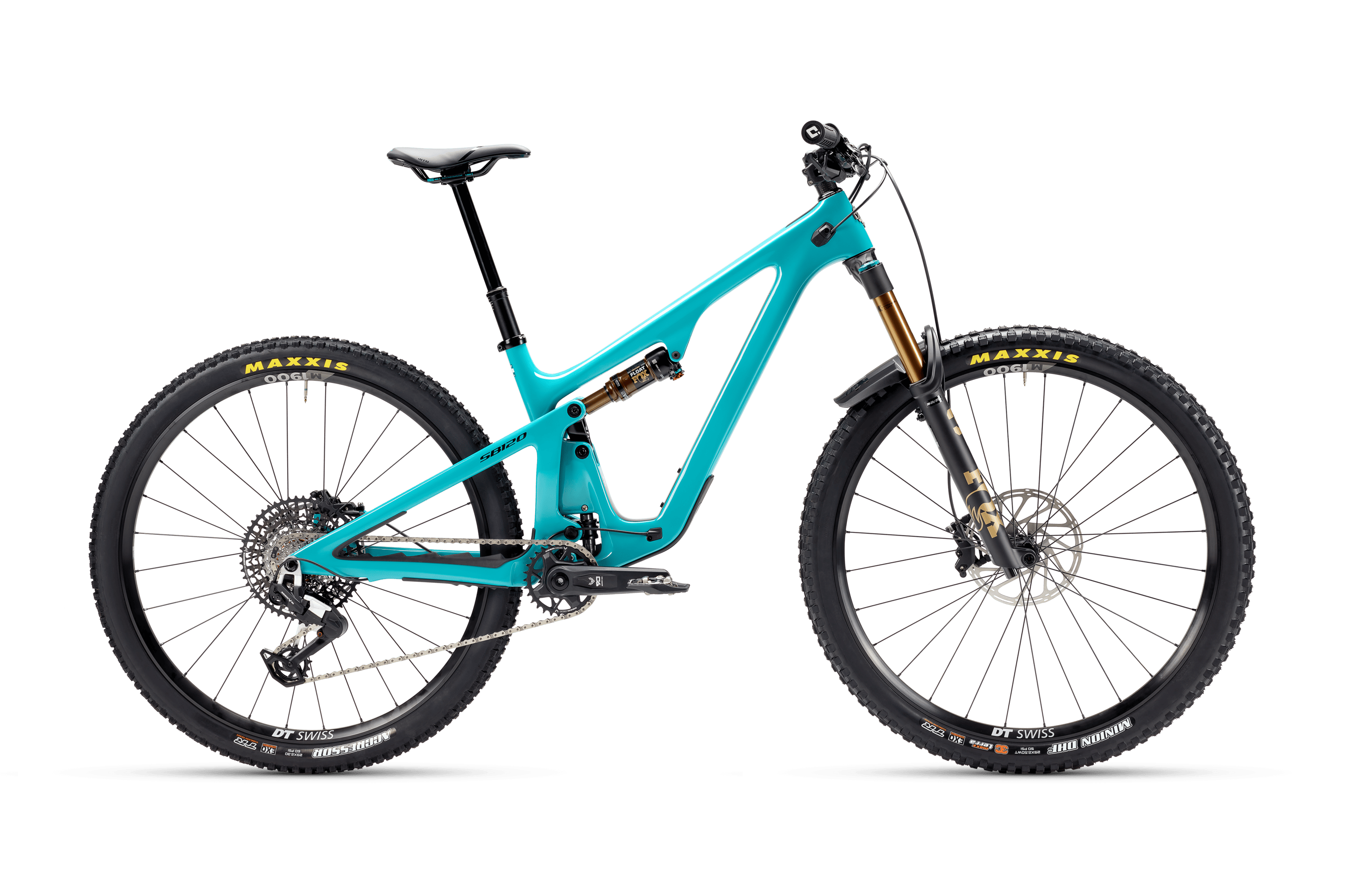 Yeti SB120 C2 29 - Eagle 90 - Fox Factory - Turquoise – Cambria Bike