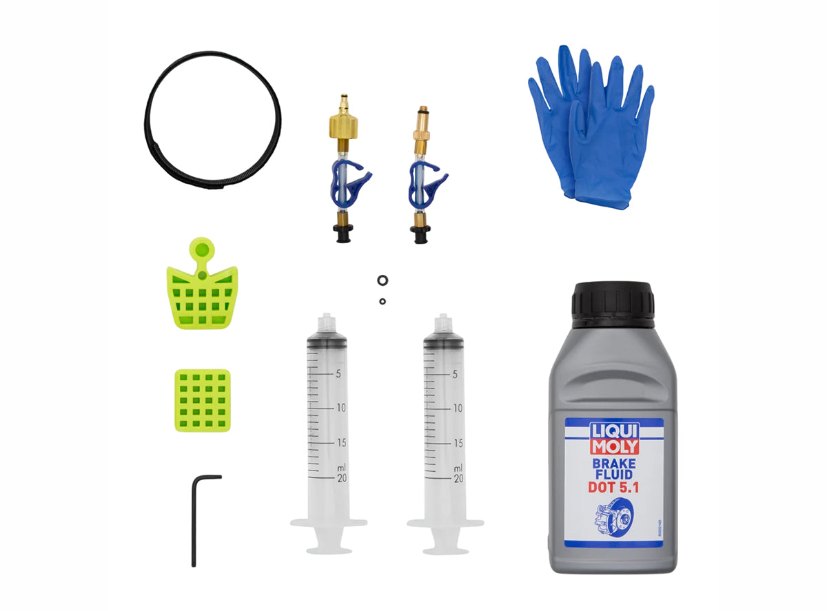 Bleedkit Premium EDGE Bleed Kit - DOT – Cambria Bike