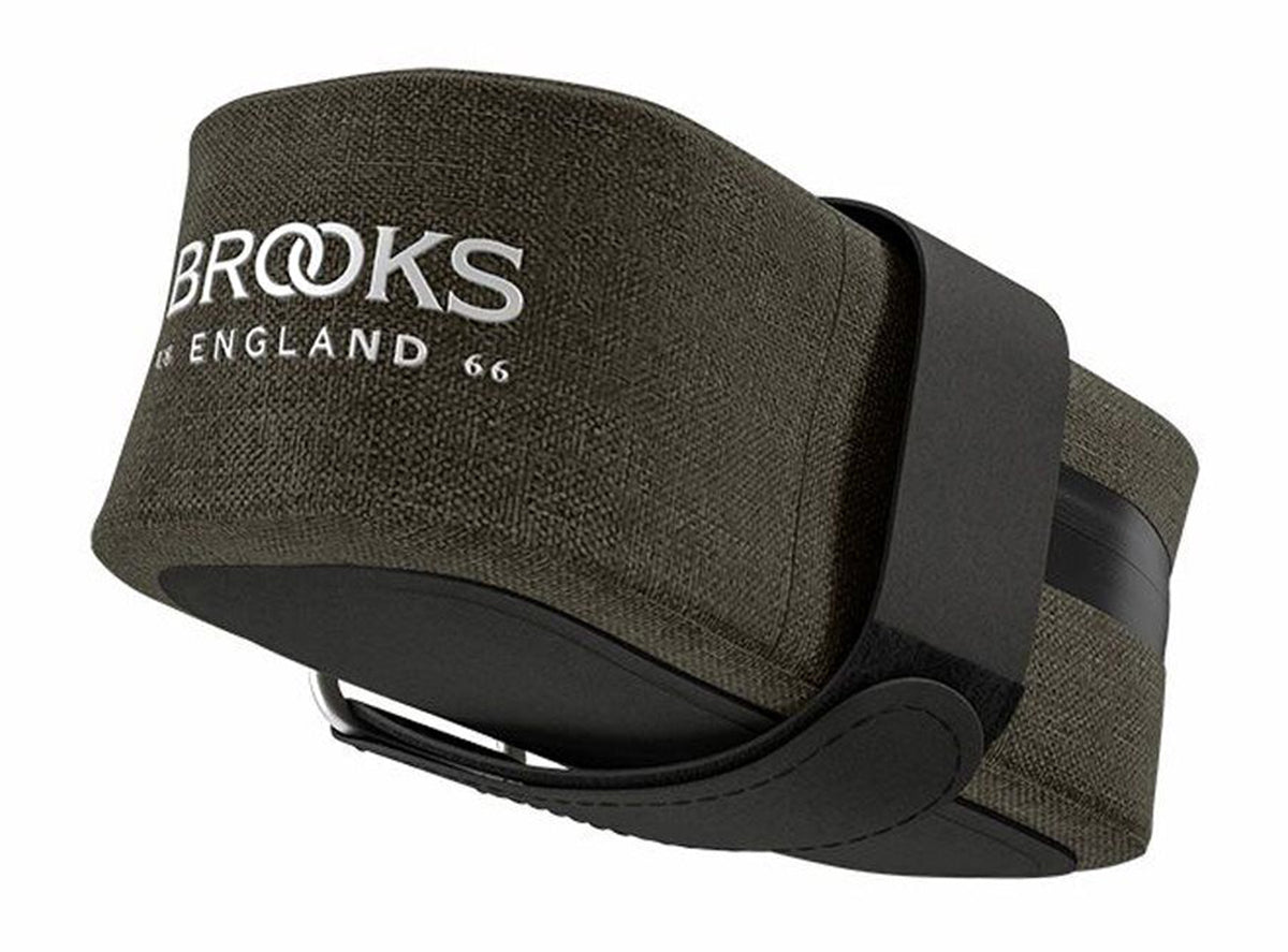 Brooks England Scape Saddle Pocket Bag - Mud – Cambria Bike