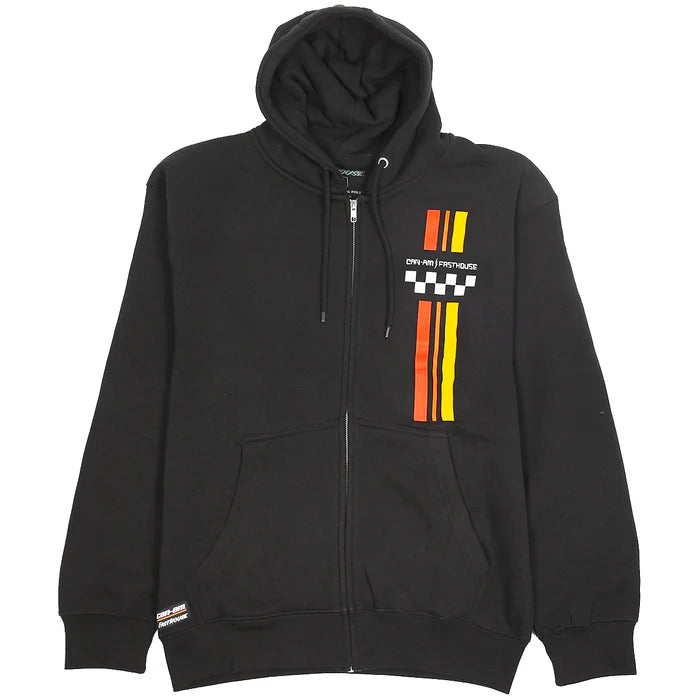 Fasthouse Can-Am Duster Zip-Up Hoodie - Black – Cambria Bike