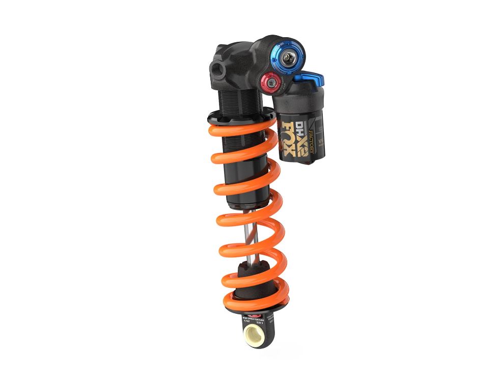 Fox Suspension DHX2 Factory 2 Pos Adj - Trunnion - Kashima-Gray - 2025 ...