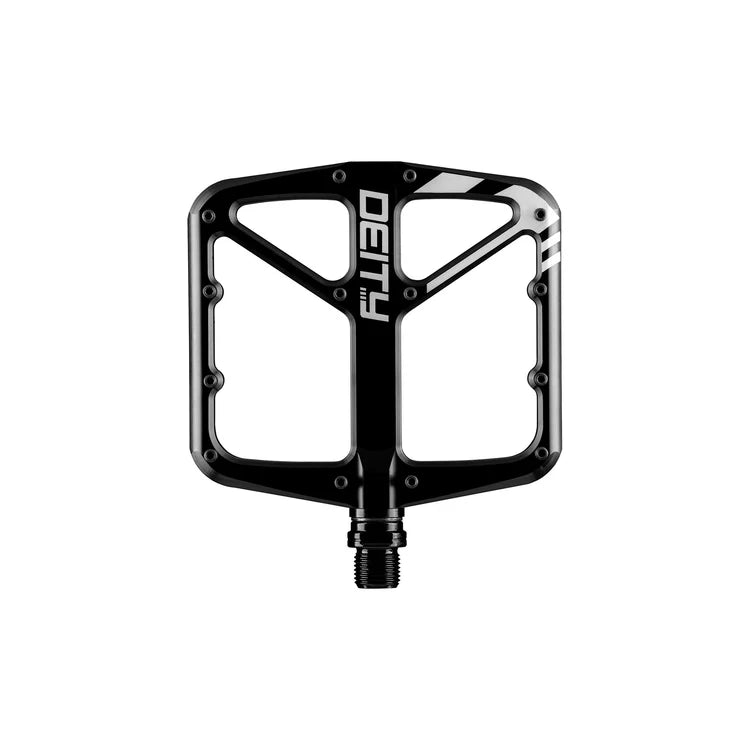 Deity Components Supervillain Flat Pedals - Black – Cambria Bike