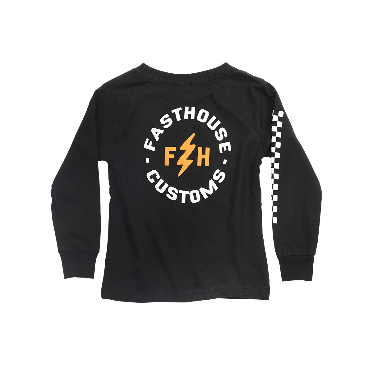 Fasthouse Easy Rider Long Sleeve Tee - Toddler - Black – Cambria Bike