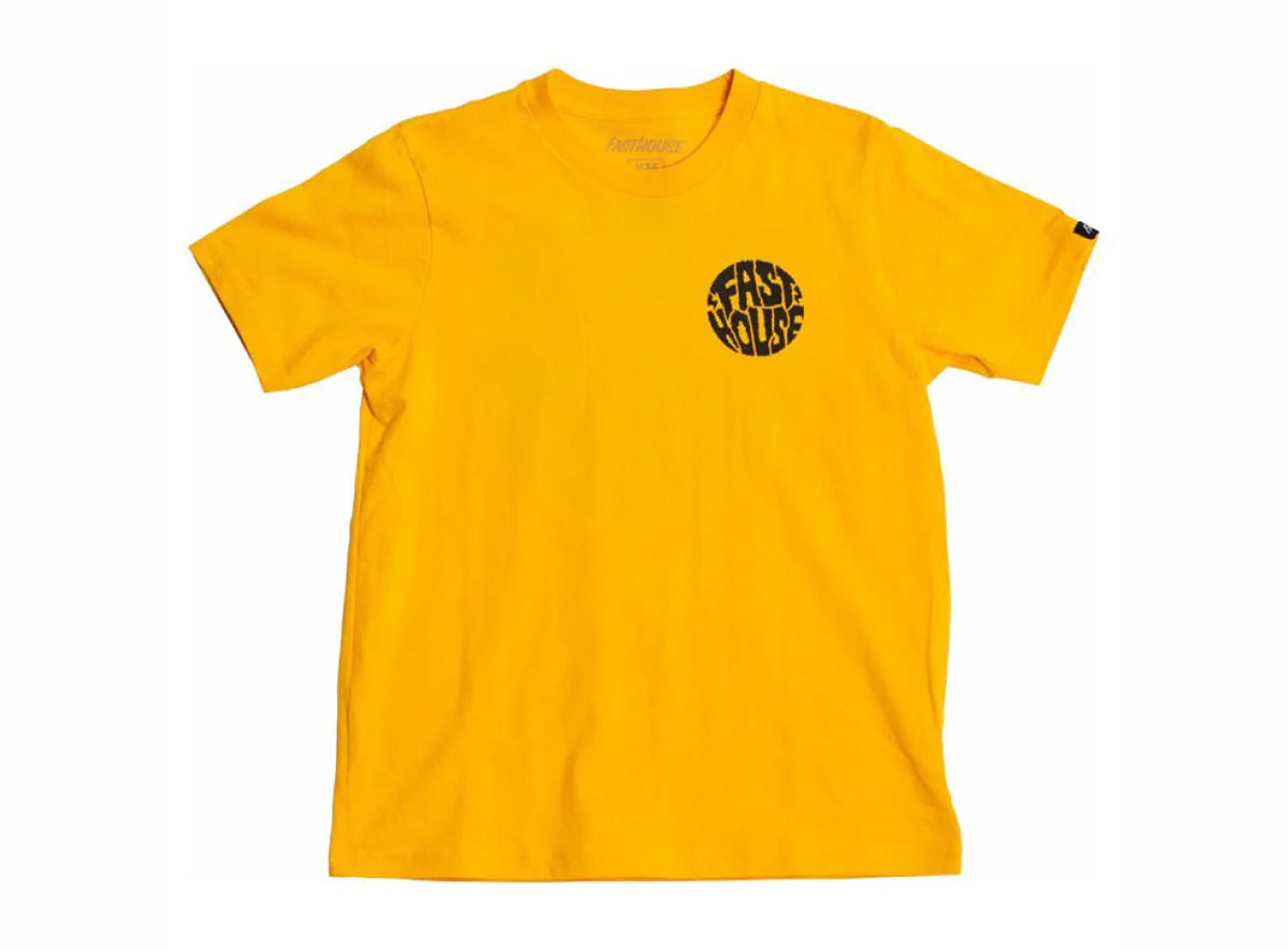 Fasthouse Grime Tee - Youth - Gold – Cambria Bike