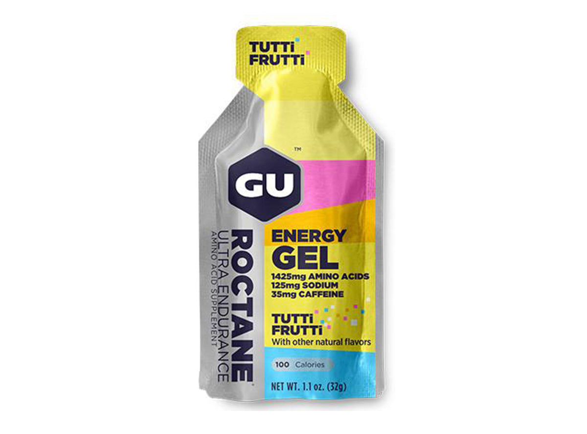 GU Roctane Ultra Endurance Energy Gel - Tutti Frutti – Cambria Bike