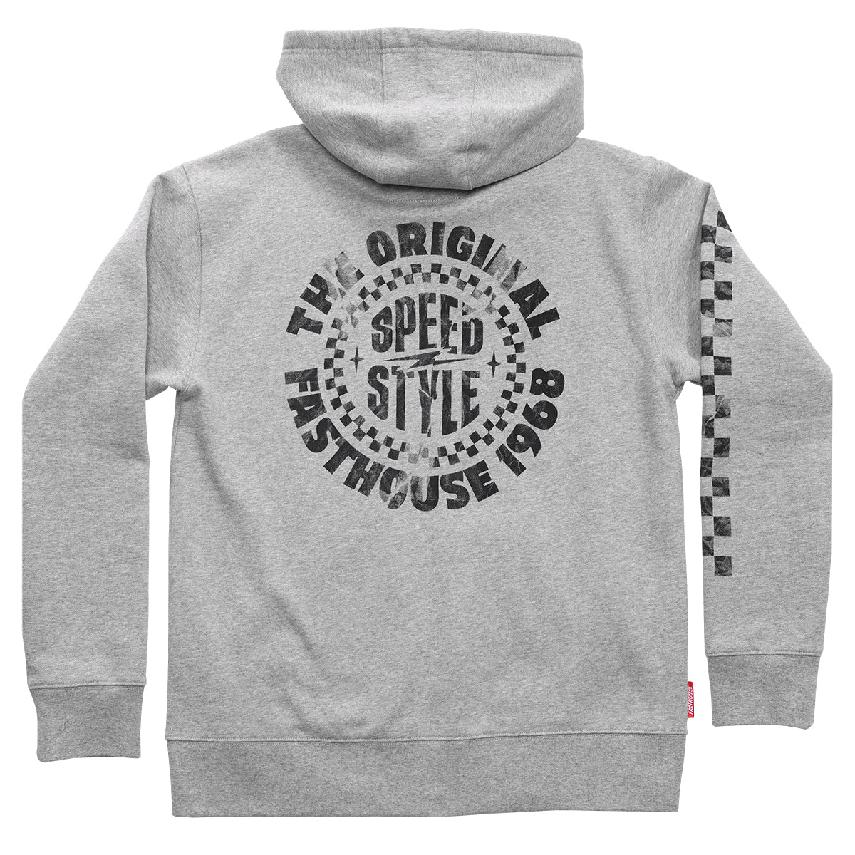 Fasthouse Origin Zip-Up Hoodie - Heather Gray – Cambria Bike