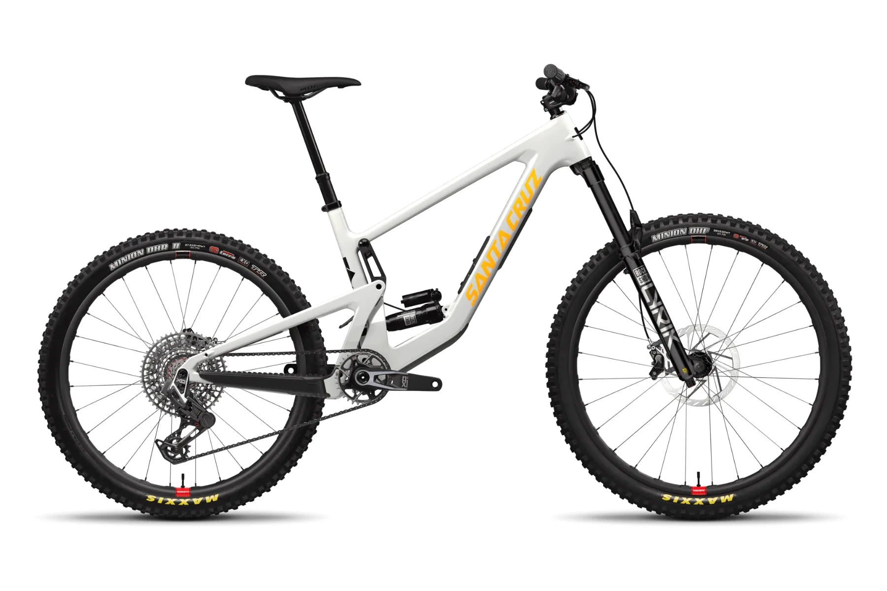 Santa Cruz Bronson CC MX - X0 AXS Reserve - Gloss Chalk White - 2024 ...