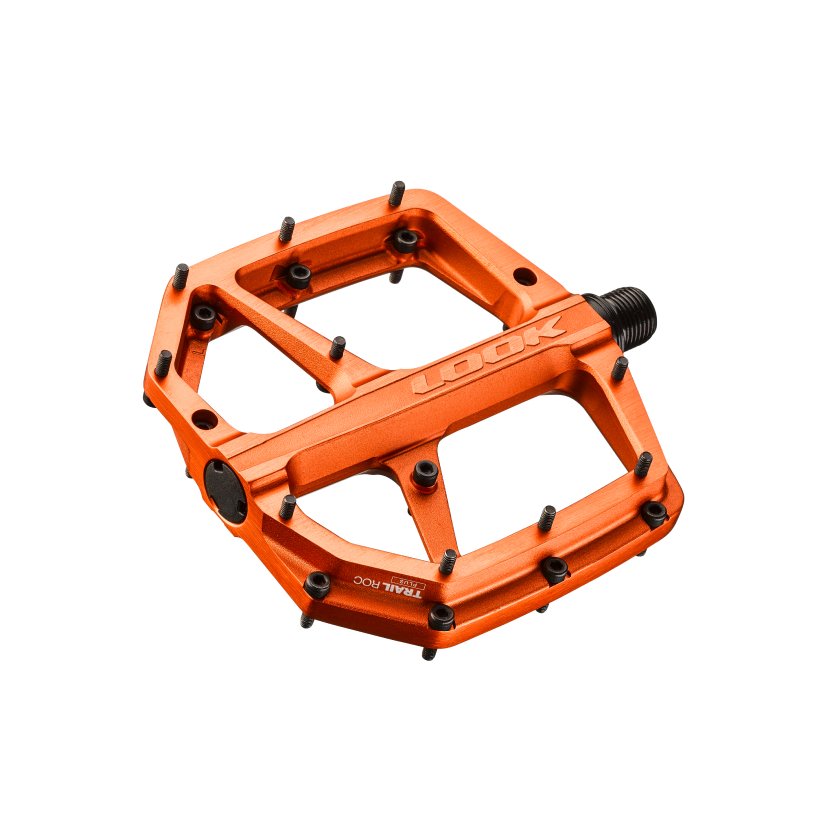 Look Trail Roc Plus Flat Pedals - Orange – Cambria Bike