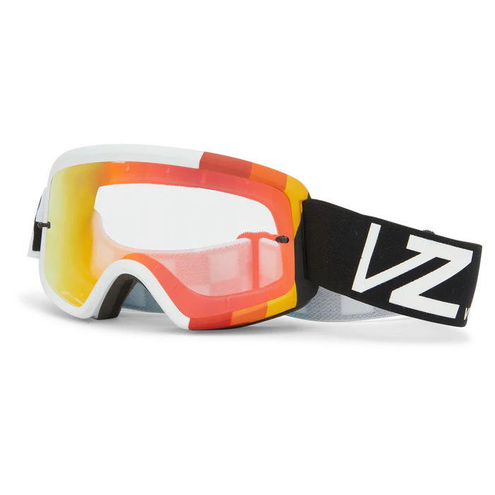 Fasthouse VonZipper Beefy Hayz Goggle - White-Black – Cambria Bike