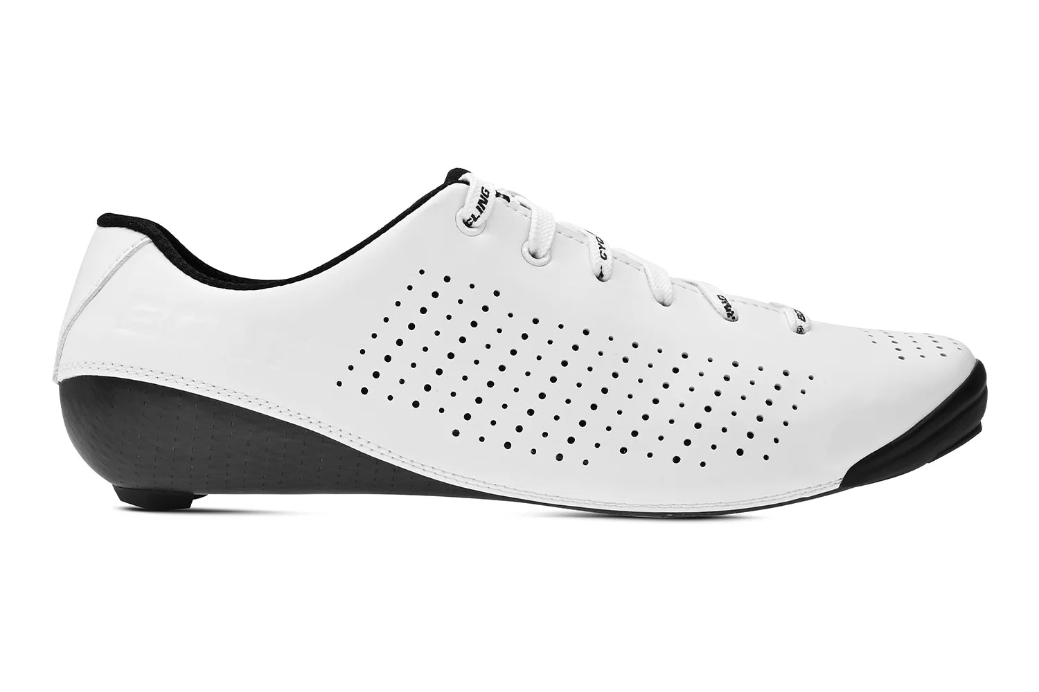 Bont Vaypor Lace Road Shoe - Wide Fit - White – Cambria Bike