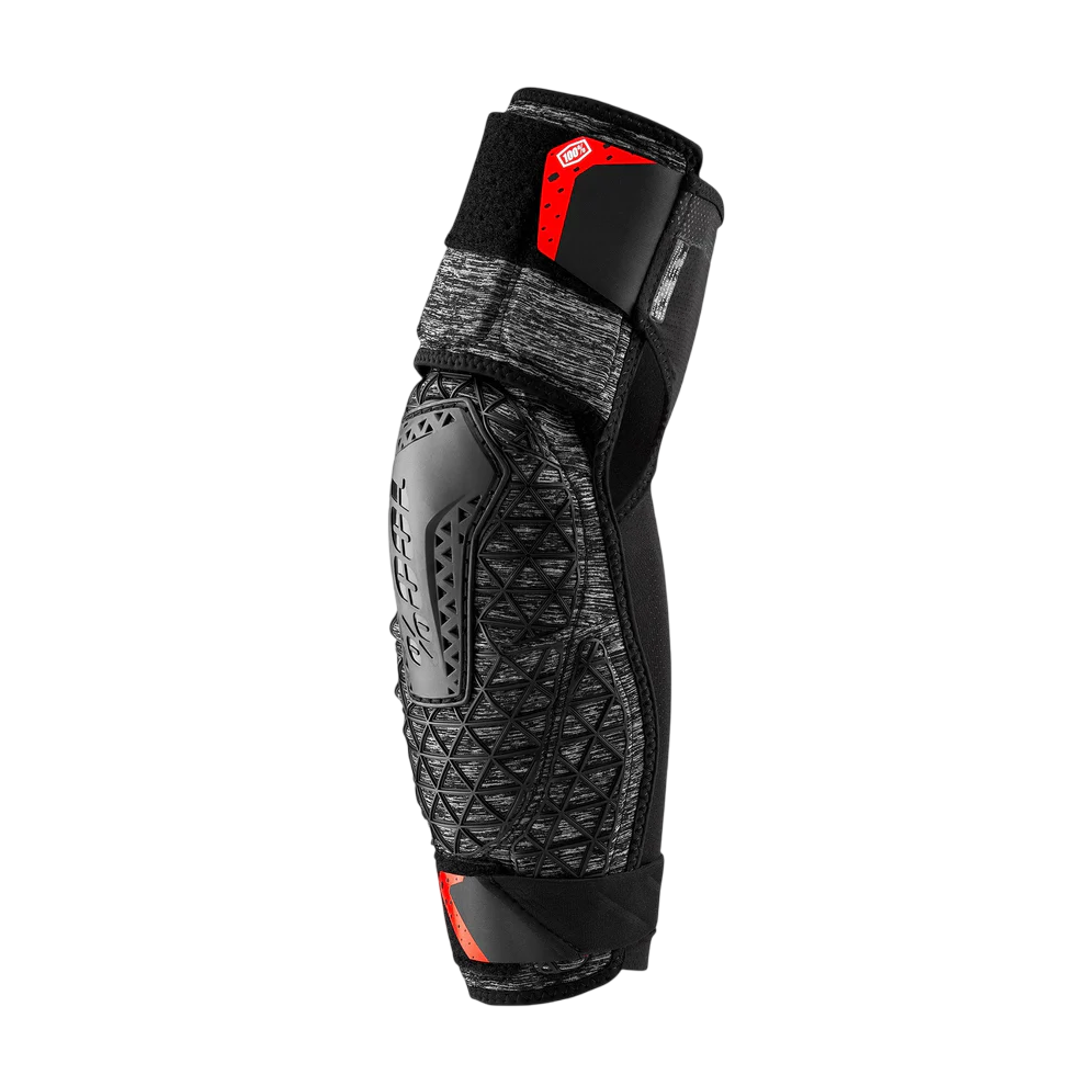 100% Surpass Elbow Guard - Heather Gray-Black – Cambria Bike