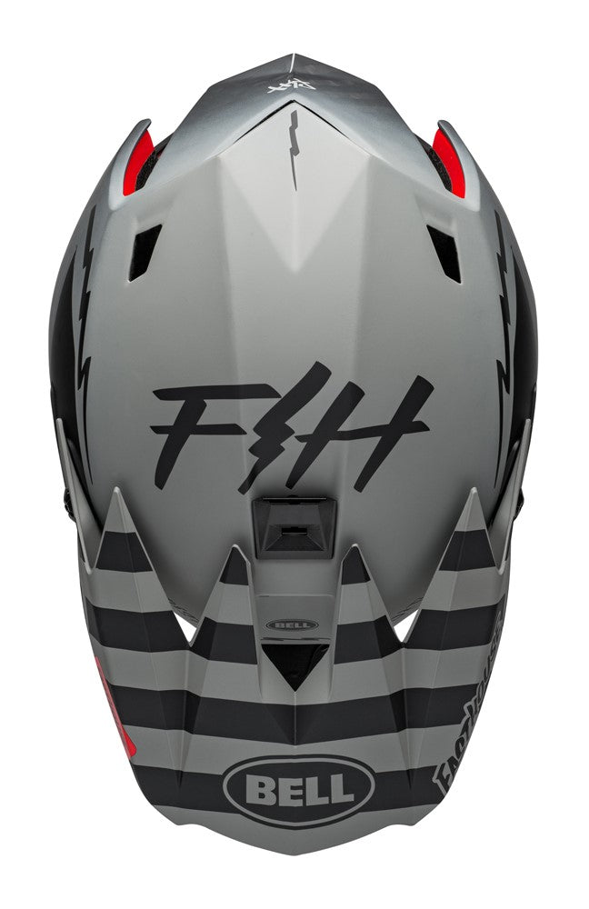 Bell Full-10 Spherical Full Face Helmet - Fasthouse - Matt Gray-Black ...