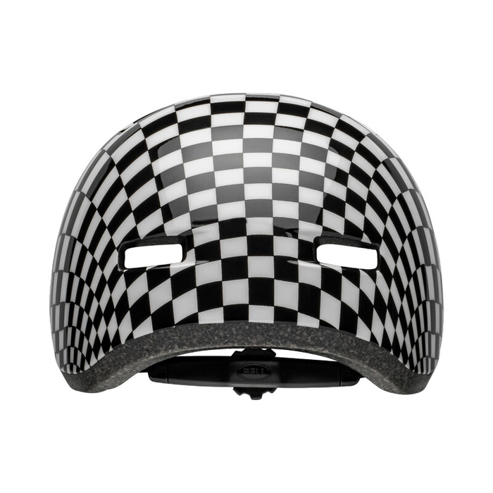 Bell Lil Ripper Child Helmet - Checkers - Matt Black-White - Cambria Bike