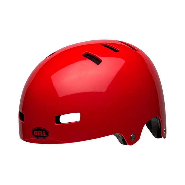 Bell Local BMX Helmet - Gloss Crimson - Cambria Bike