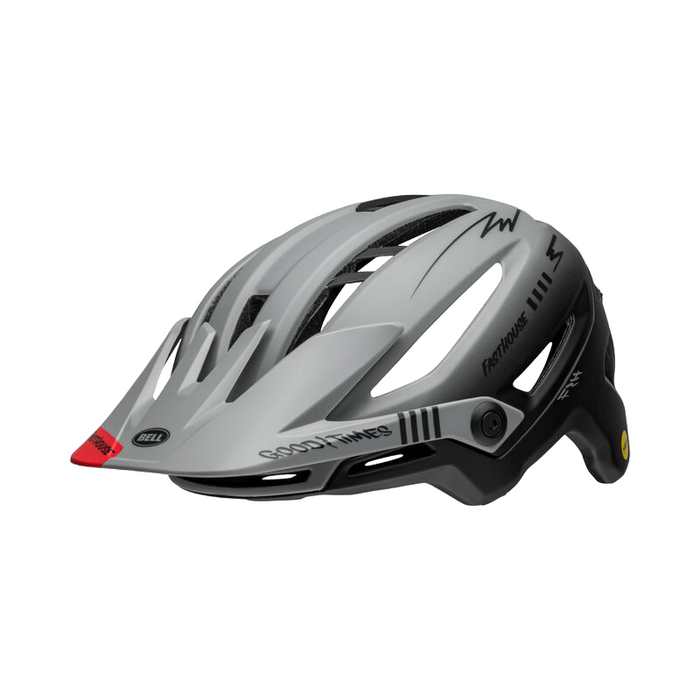 Bell Sixer MIPS MTB Helmet - Fasthouse - Matt Gray-Black - Cambria Bike