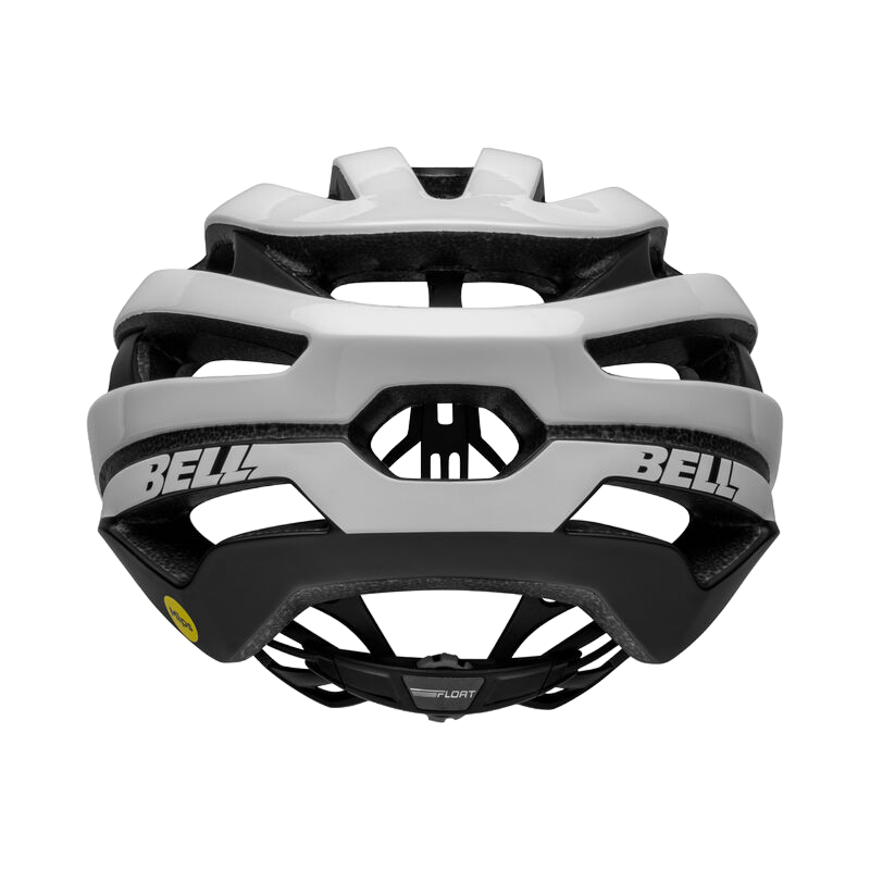 Bell Stratus MIPS Road Helmet - Matt Gloss White-Black - Cambria Bike