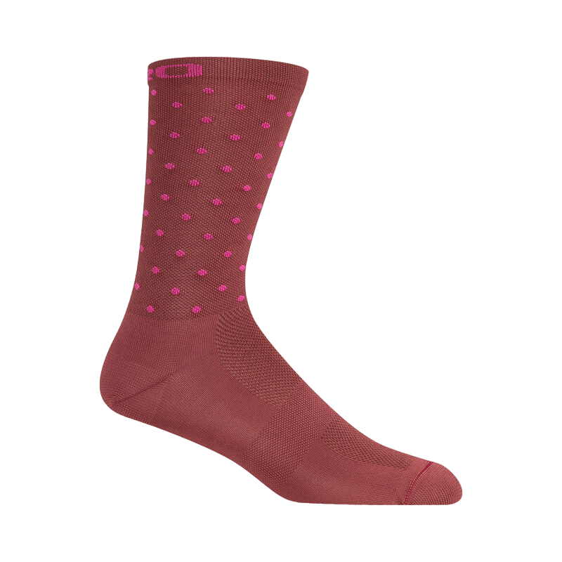 Giro Comp Racer 6" High Rise Sock - Dark Cherry-Raspberry – Cambria Bike