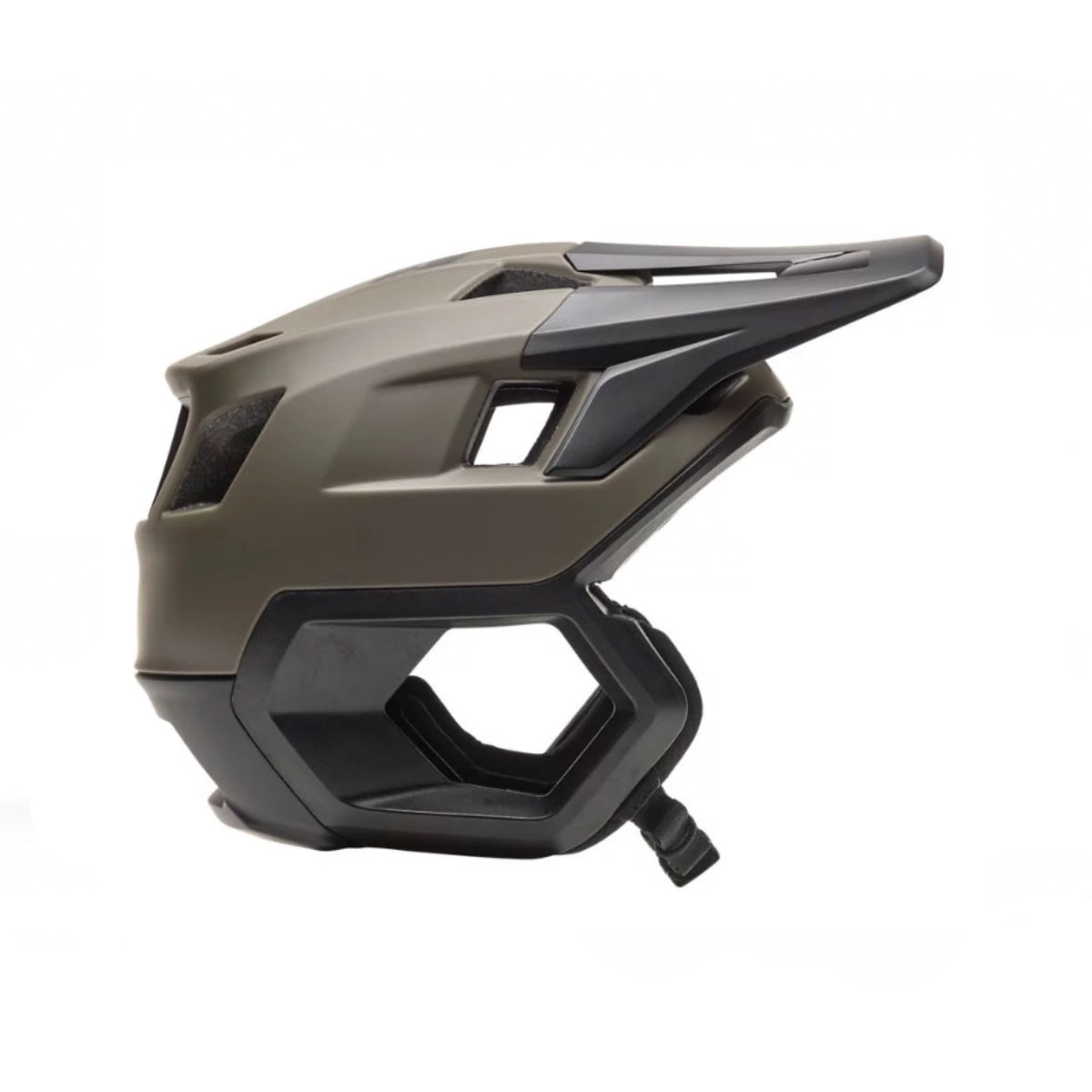 Fox Racing Dropframe MTB Helmet - Military Green – Cambria Bike