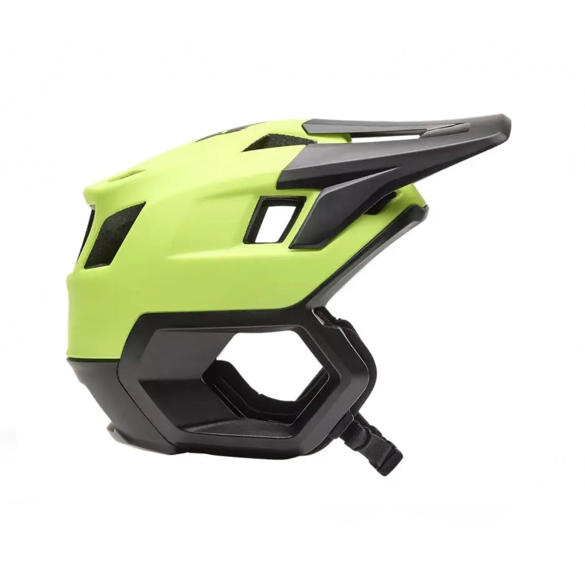 Fox Racing Dropframe MTB Helmet - Flo Yellow – Cambria Bike