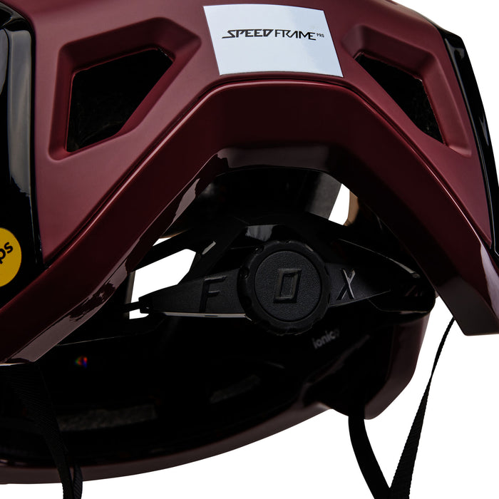Fox Racing Speedframe Pro MTB Helmet - Blocked - Cordovan - Cambria Bike