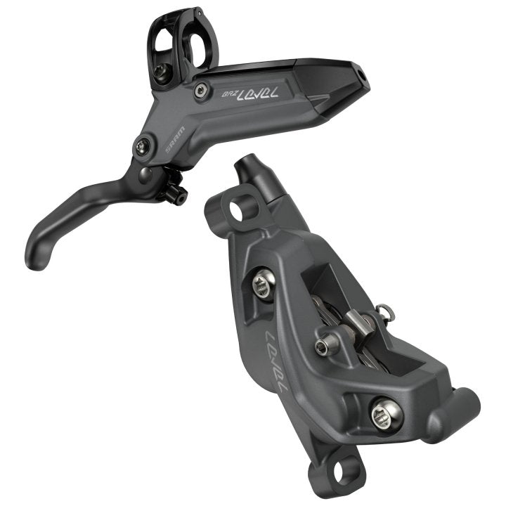 SRAM Level Bronze Stealth 4-Piston Disc Brake and Lever - Front - Dark ...