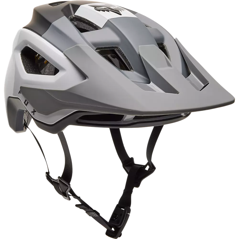 Fox Racing Speedframe Pro MTB Helmet - Klif - Pewter – Cambria Bike