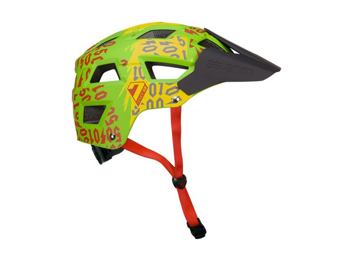 7 iDP M5 MTB AM Helmet - Rasta - 2018 – Cambria Bike