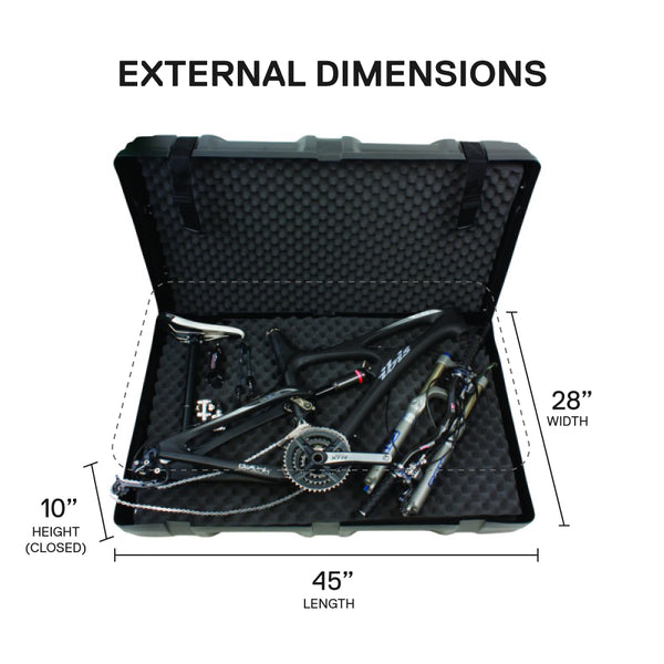 Serfas Bike Case - Black - Cambria Bike