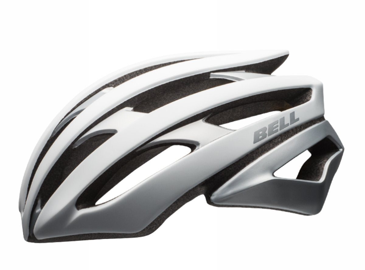 Bell Stratus Road Helmet - White-Silver – Cambria Bike