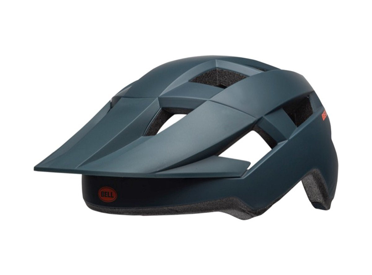 Bell Spark Jr. MIPS MTB Helmet - Matt Slate-Orange - 2019 – Cambria Bike
