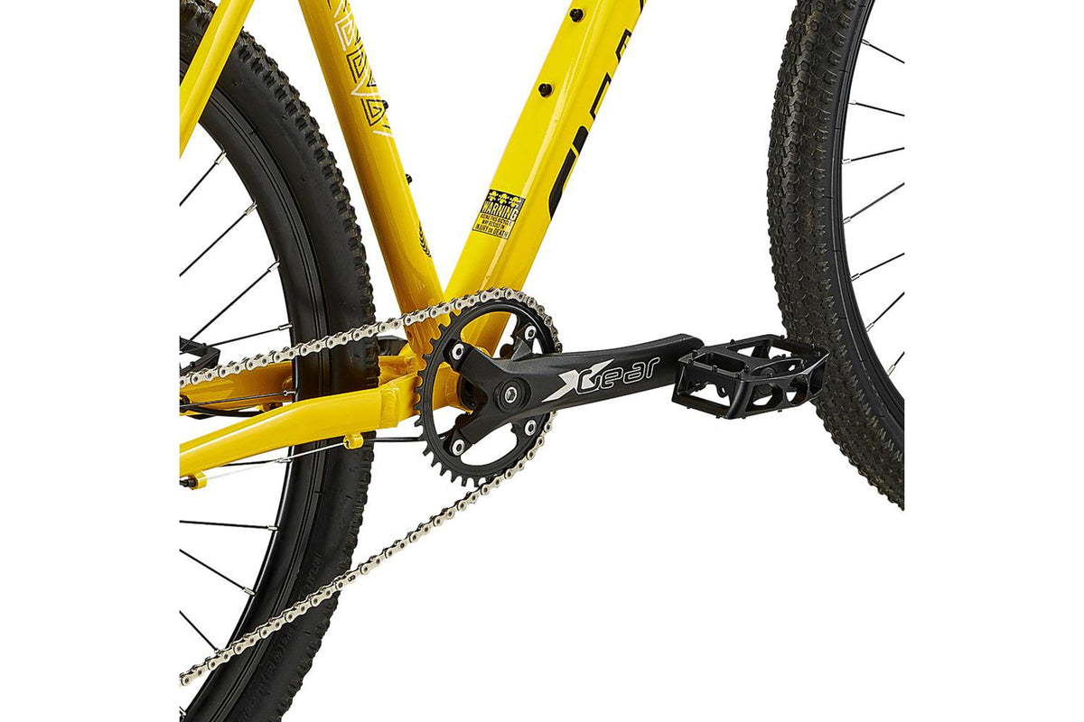 Eastern Alpaka 29 MTB Hardtail Bike - Yellow - Cambria Bike