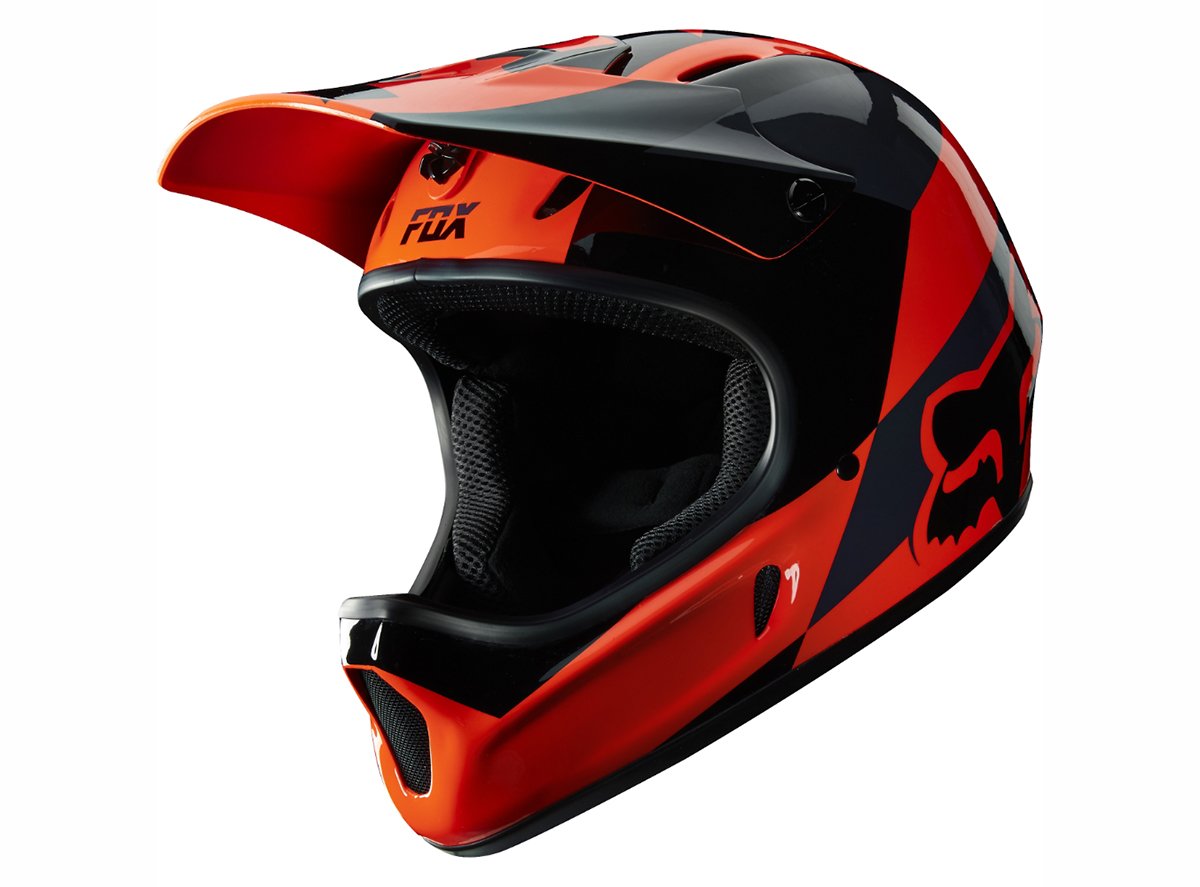 Fox Racing Rampage Mako Full Face Helmet - Orange – Cambria Bike