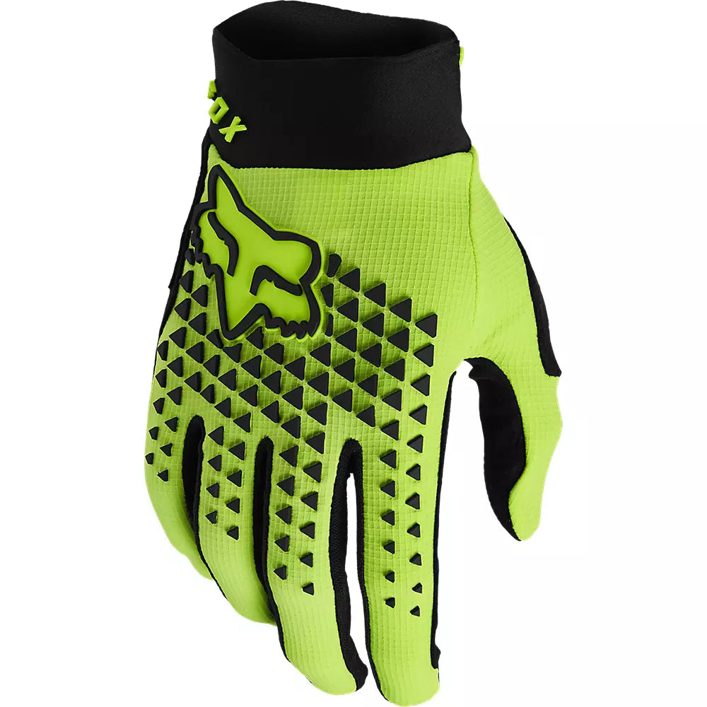 Fox Racing Defend MTB Glove - Flo Yellow – Cambria Bike