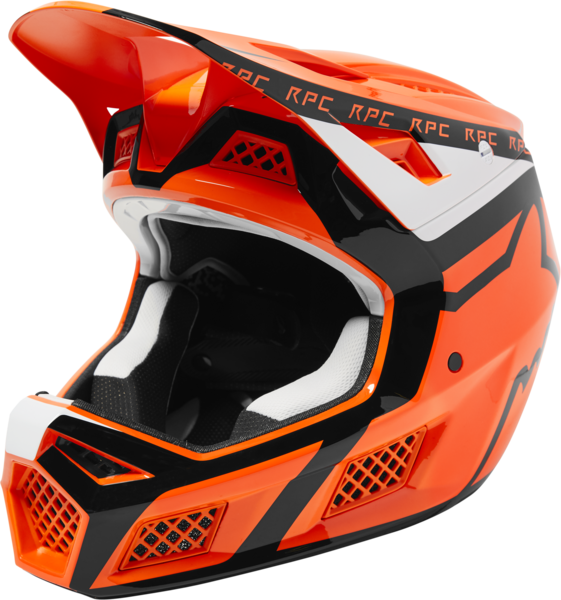 Fox Racing Rampage Pro Carbon MIPS Full Face Helmet - Divide - Flo Ora ...