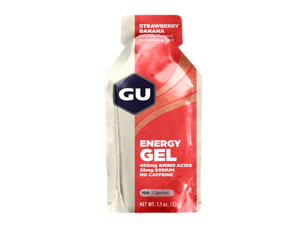 GU Energy Gel - Strawberry Banana – Cambria Bike