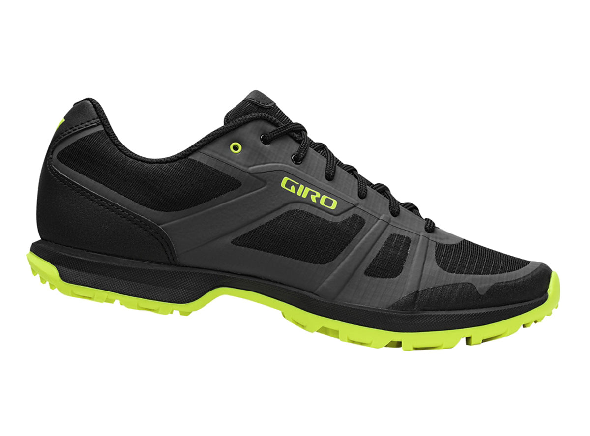 Giro Gauge MTB Shoe - Dark Shadow-Citron Green - Cambria Bike