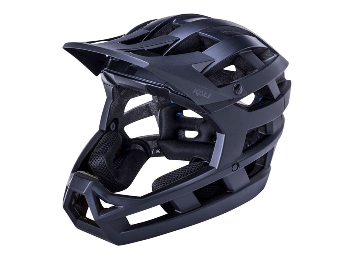 Kali Invader 2.0 Enduro Helmet - Matt Black – Cambria Bike