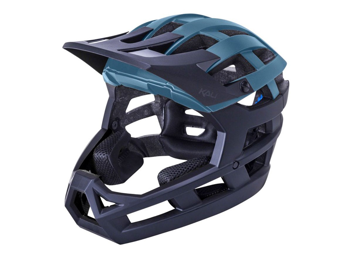 Kali Invader 2.0 Enduro Helmet - Matt Thunder-Black – Cambria Bike