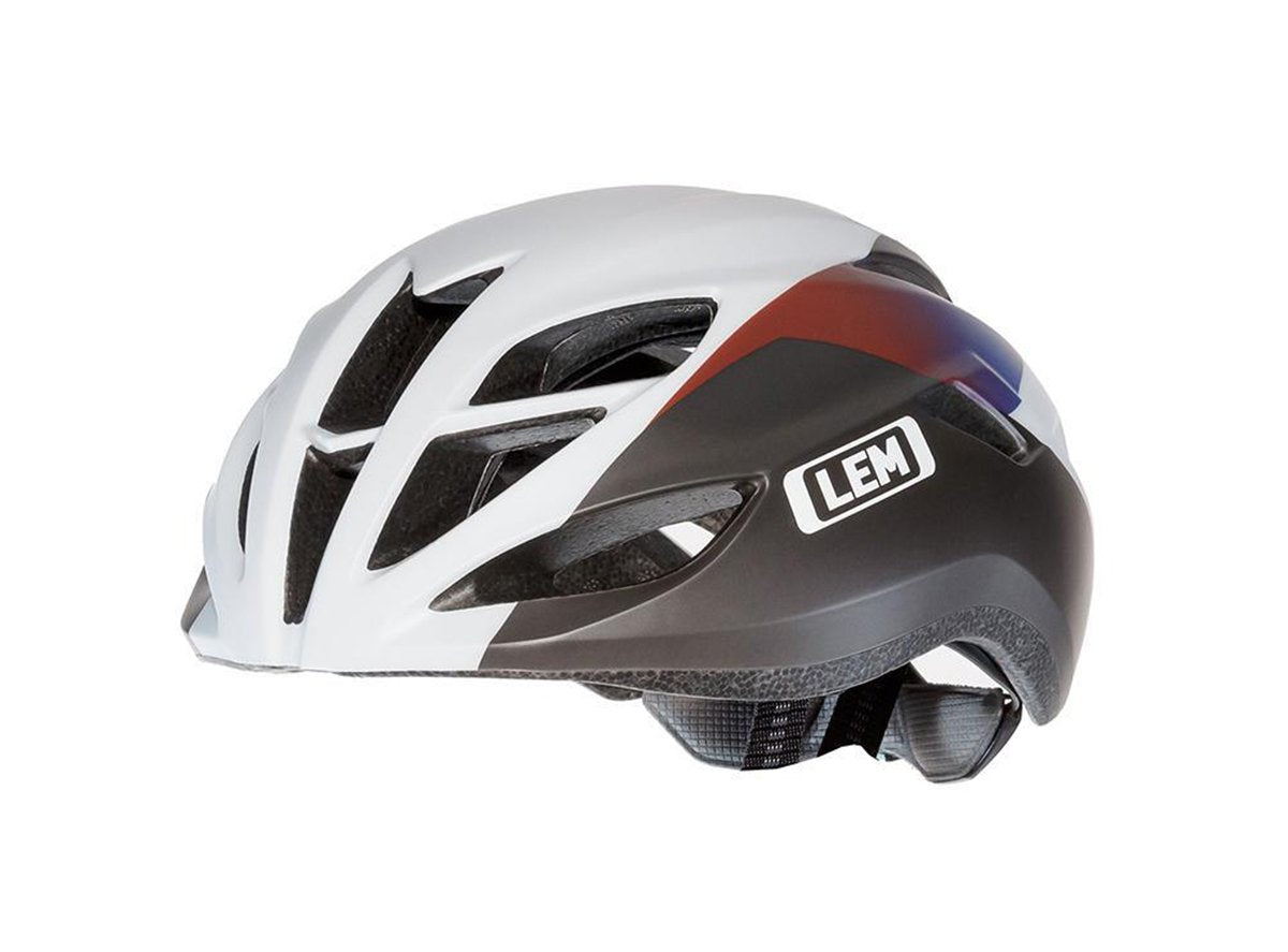 LEM Volata Road Bike Helmet - Blue-White – Cambria Bike