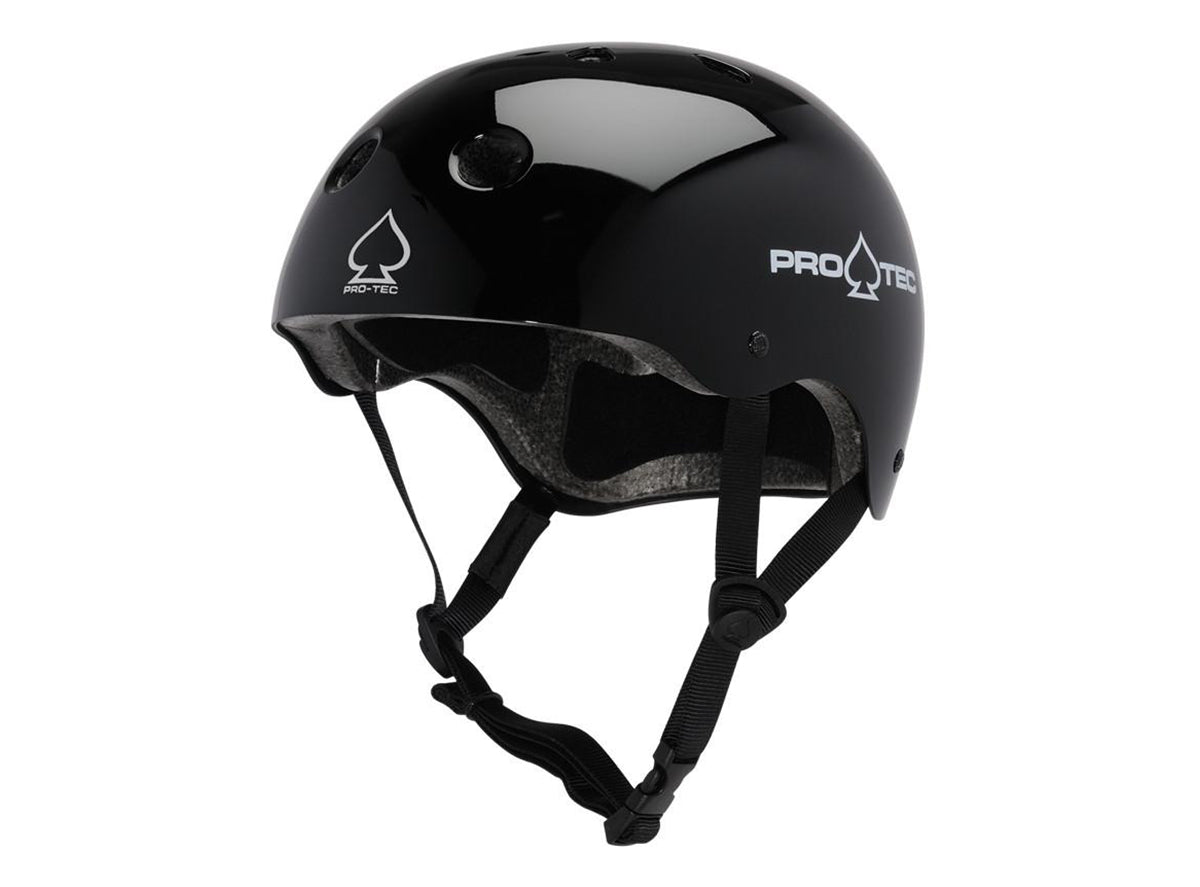 Pro-Tec Classic Certified Helmet - Gloss Black – Cambria Bike