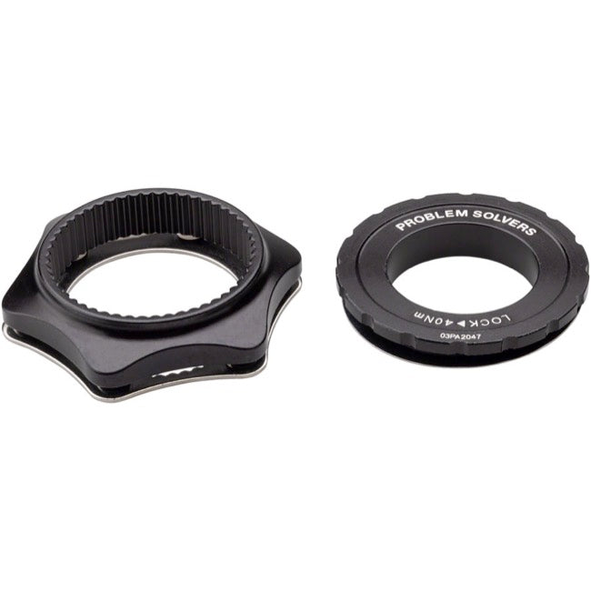 Problem Solvers Center Lock to 6-Bolt Rotor Adapter Kit – Cambria Bike